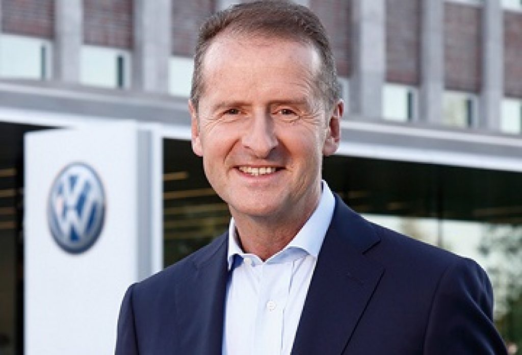 Herbert Diess – Chairman and CEO, Volkswagen Group – Email Address
